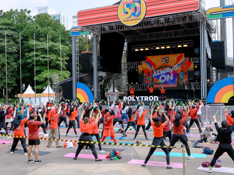 Sukses Rayakan Usia Setengah Abad di GBK, Polytron Fest Akan Sambangi ...